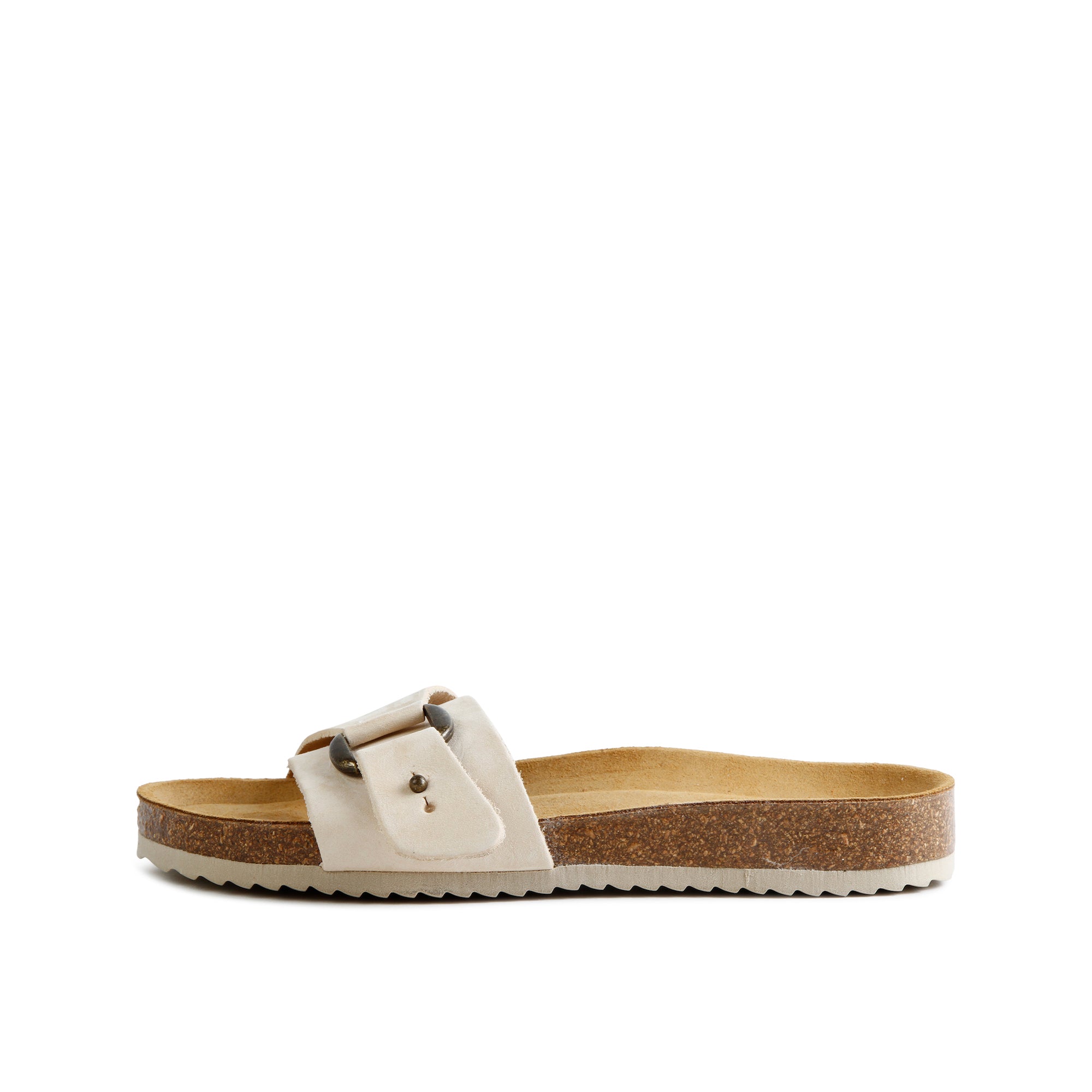 INKA NUBUK SANDAL BEIGE – Grand Step Shoes