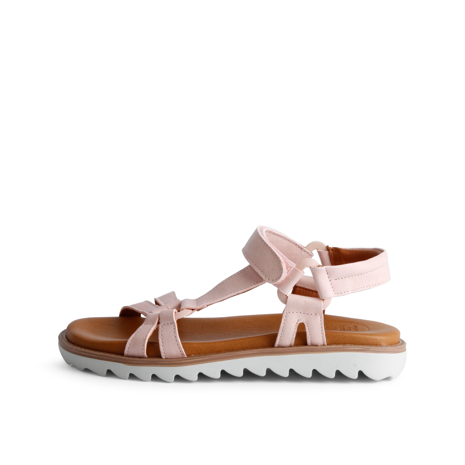 MIRA LEATHER SANDAL ROSE – Grand Step Shoes