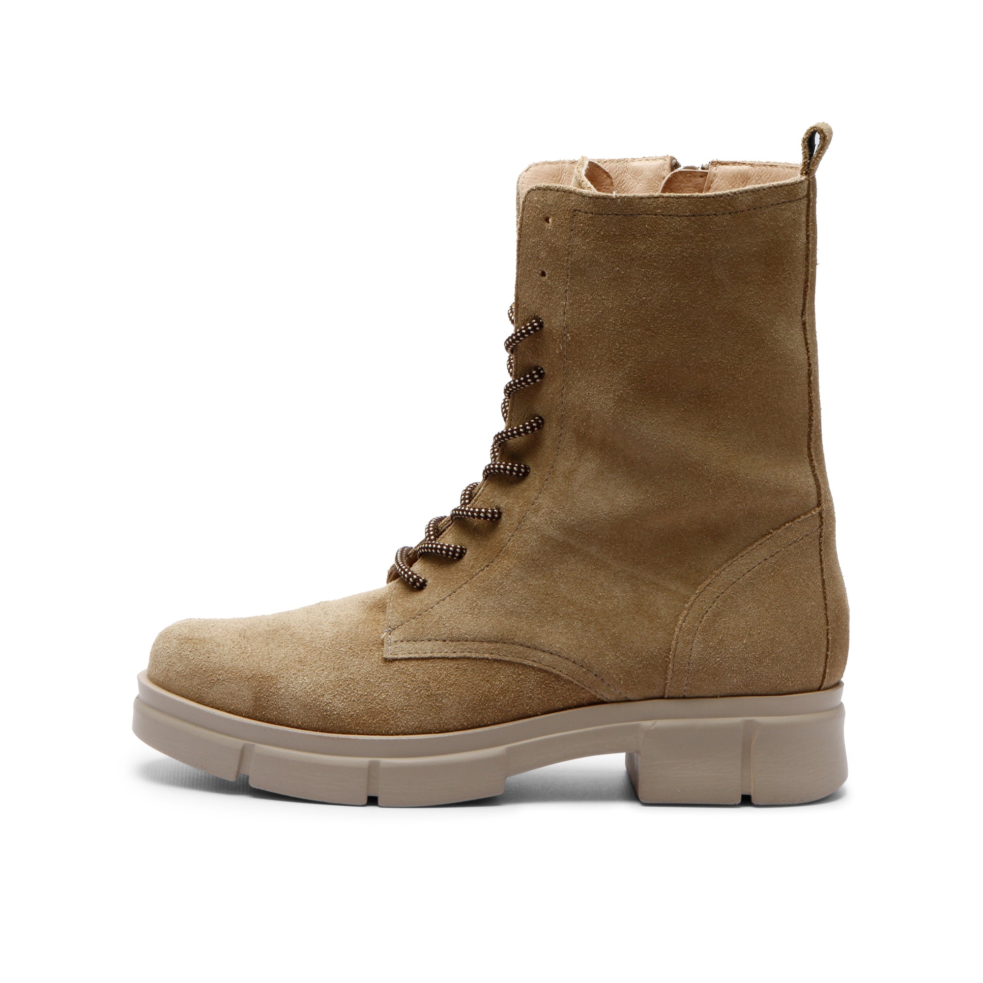 SONIC LACE BOOT CAMEL – Grand Step Shoes