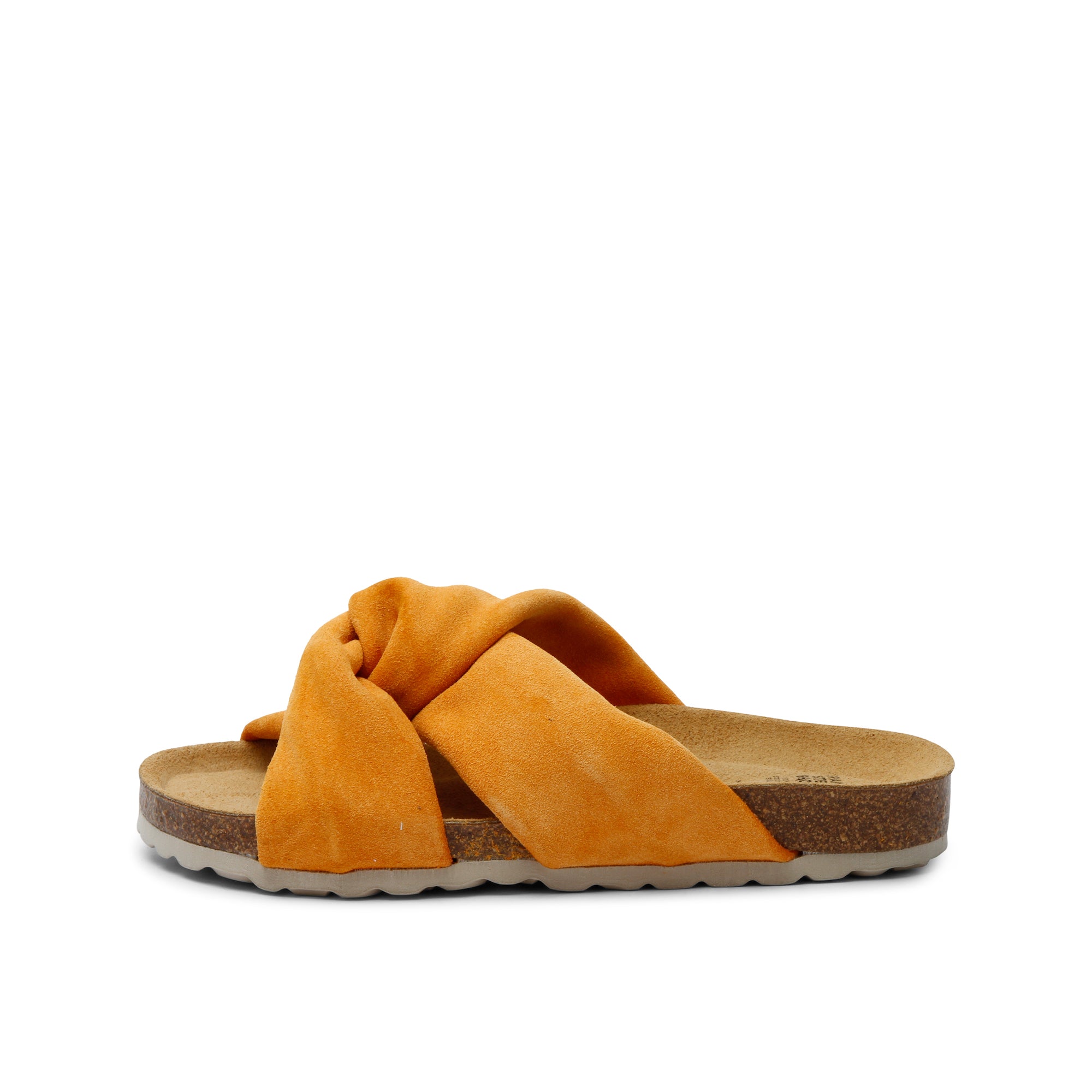 SENNA SUEDE LEATHER SANDAL INCO GOLD – Grand Step Shoes