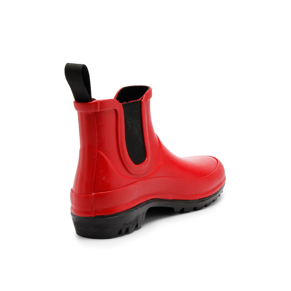 VICKIE RUBBER BOOT RED – Grand Step Shoes